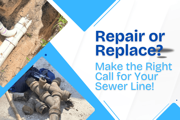 Sewer Line Repair vs. Replacement: How to Decide