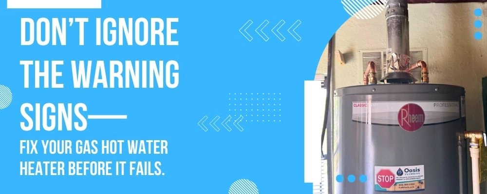 Hot Water Heater Repair for Gas: Don’t Ignore Warning Signs