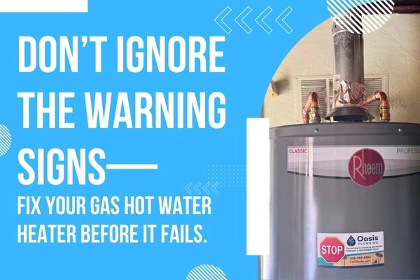 Hot Water Heater Repair for Gas: Don’t Ignore Warning Signs